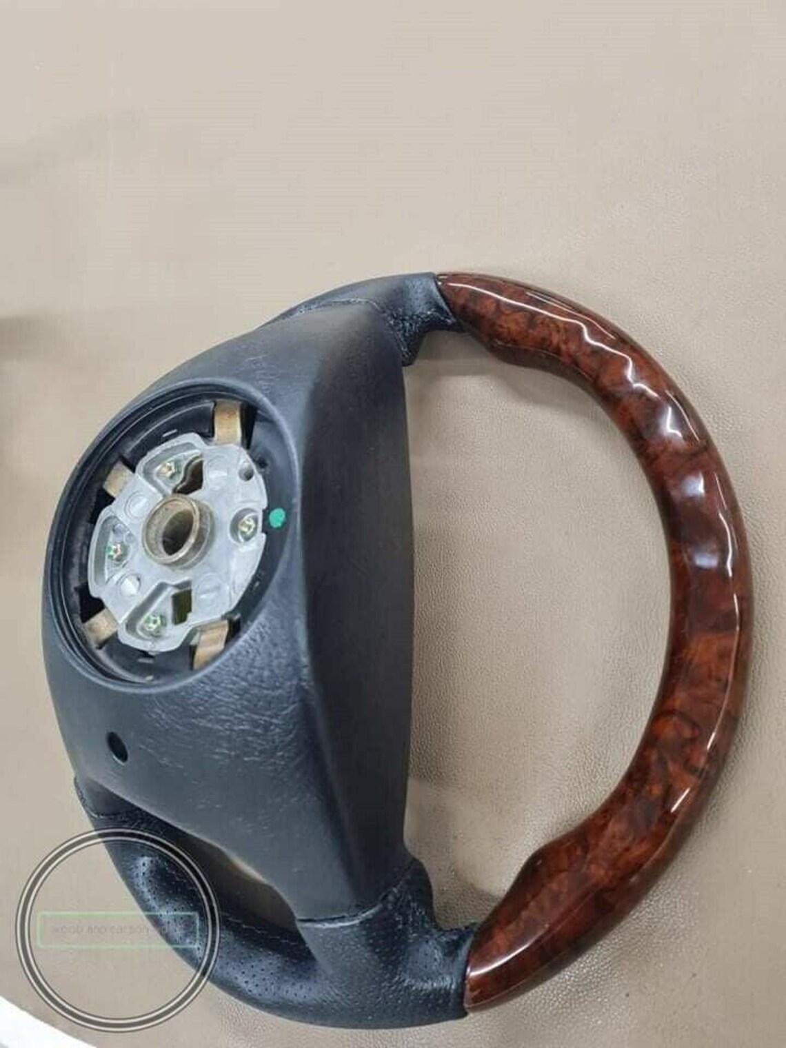 Mercedes Wood Steering Wheel W124 W140 R129 Sl W202 W210 W462 Brabus ...