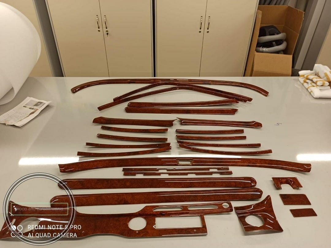 Mercedes Wood Trim Set for W108 Rhd Interior Light Burled 250s 300sel ...