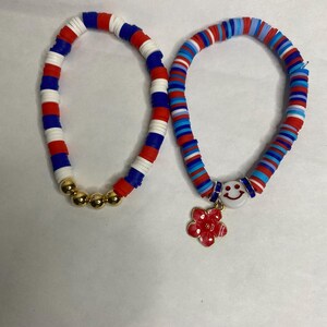 4th of July Bracelets - Etsy