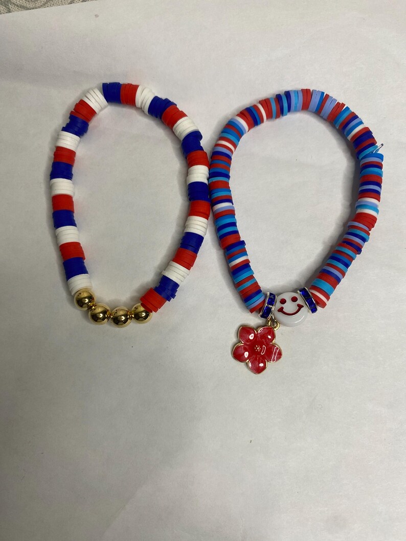 4th of July Bracelets - Etsy