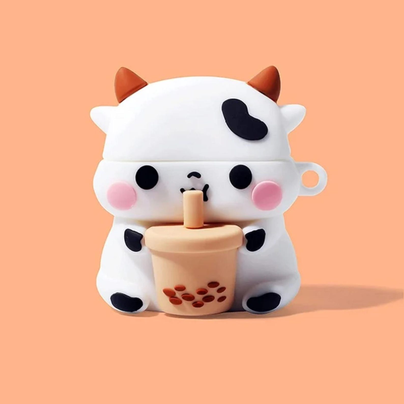 Cute AirPod Case Kawaii Cow Boba, Milk Box, Bread & Cookie Design Fun ...