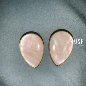 Teardrop Ear Plugs: Stainless Steel Tunnels for Stretched Lobes - Etsy