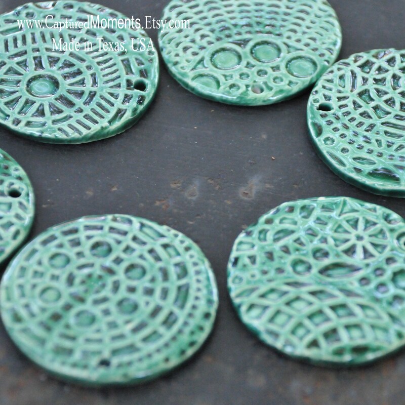 Ceramic Focal Bead - Etsy