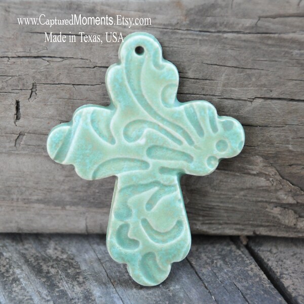 Pottery Cross - Etsy