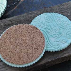 Handmade Pottery Coasters Set of 4 - Etsy