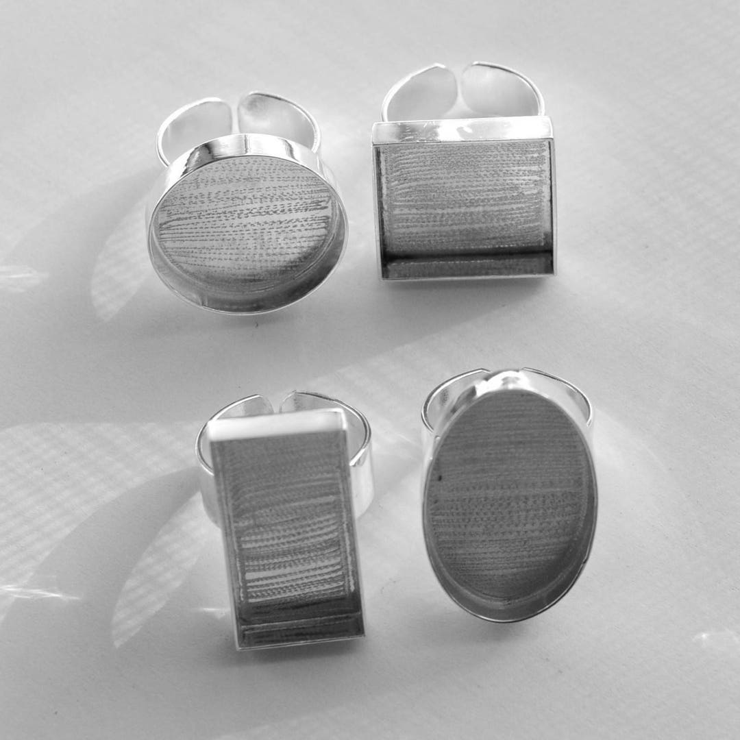 How to Buy the Jewelry Blanks That You Want. Deep Bezel Rings Your ...