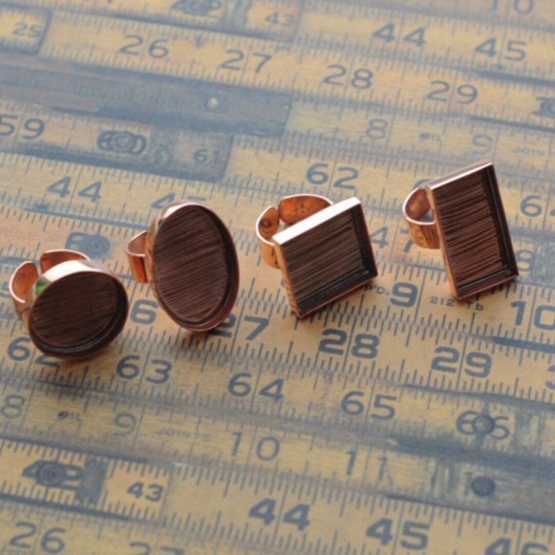 How to Buy the Jewelry Blanks That You Want. Deep Bezel Rings Your ...