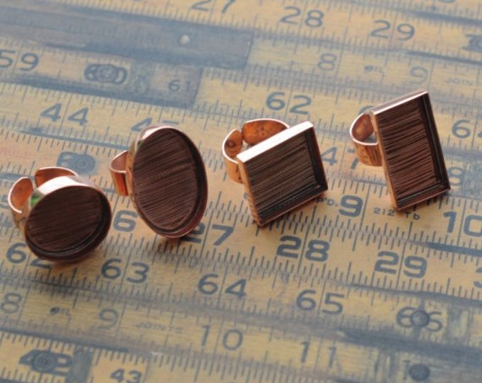 How to Buy the Jewelry Blanks That You Want. Deep Bezel Rings Your ...
