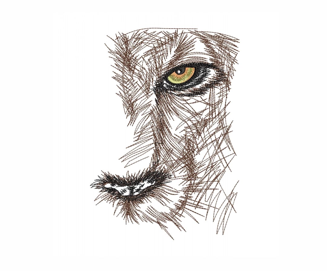 Panther Machine Embroidery Design. 6 Sizes. Puma Embroidery Design ...