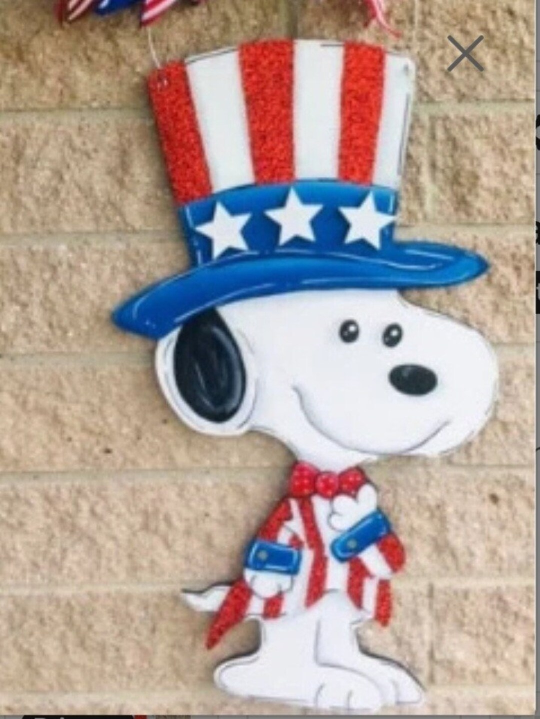 Patriotic-uncle Sam Snoopy - Etsy
