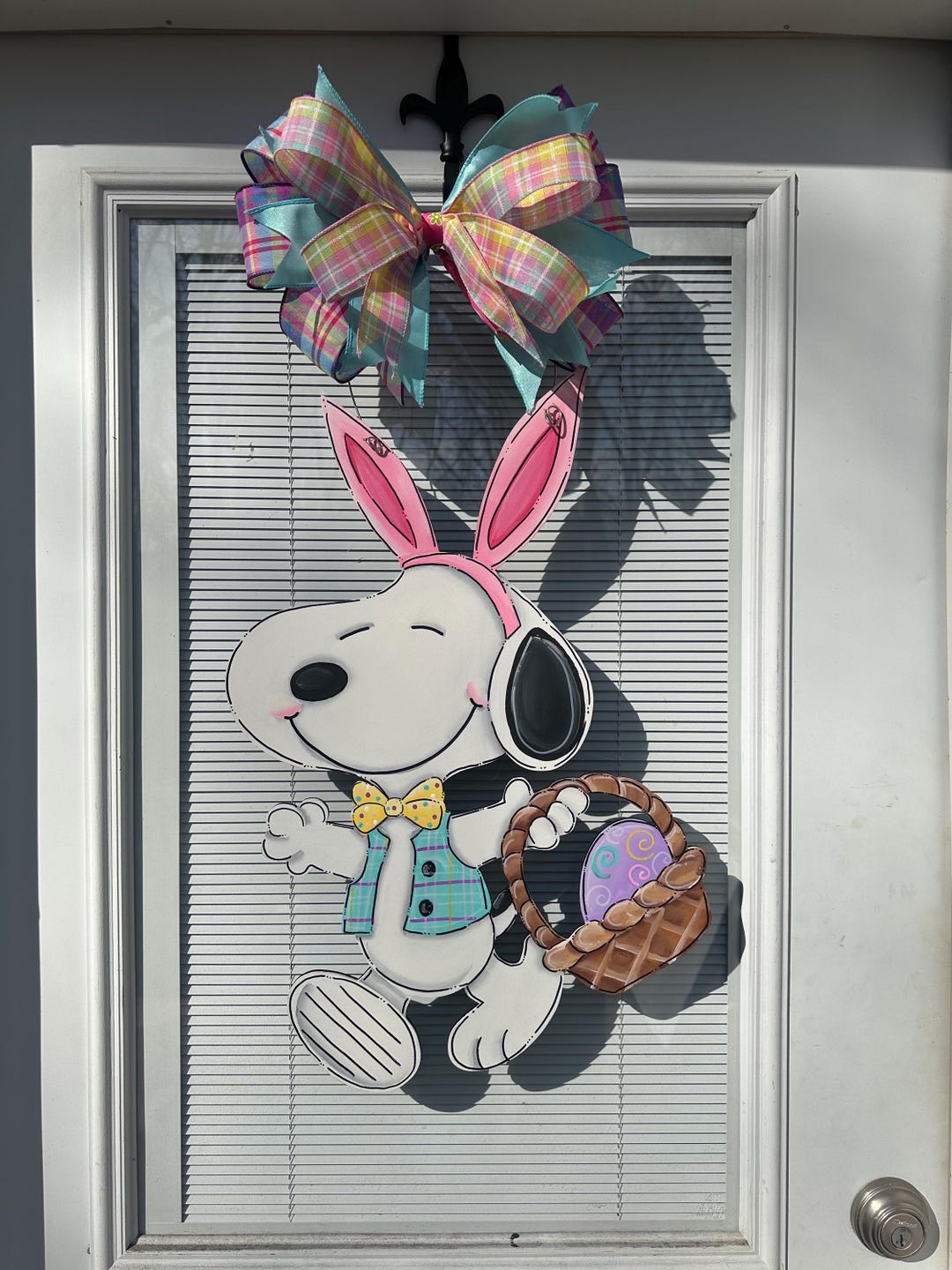 Easter Snoopy With Basket - Etsy