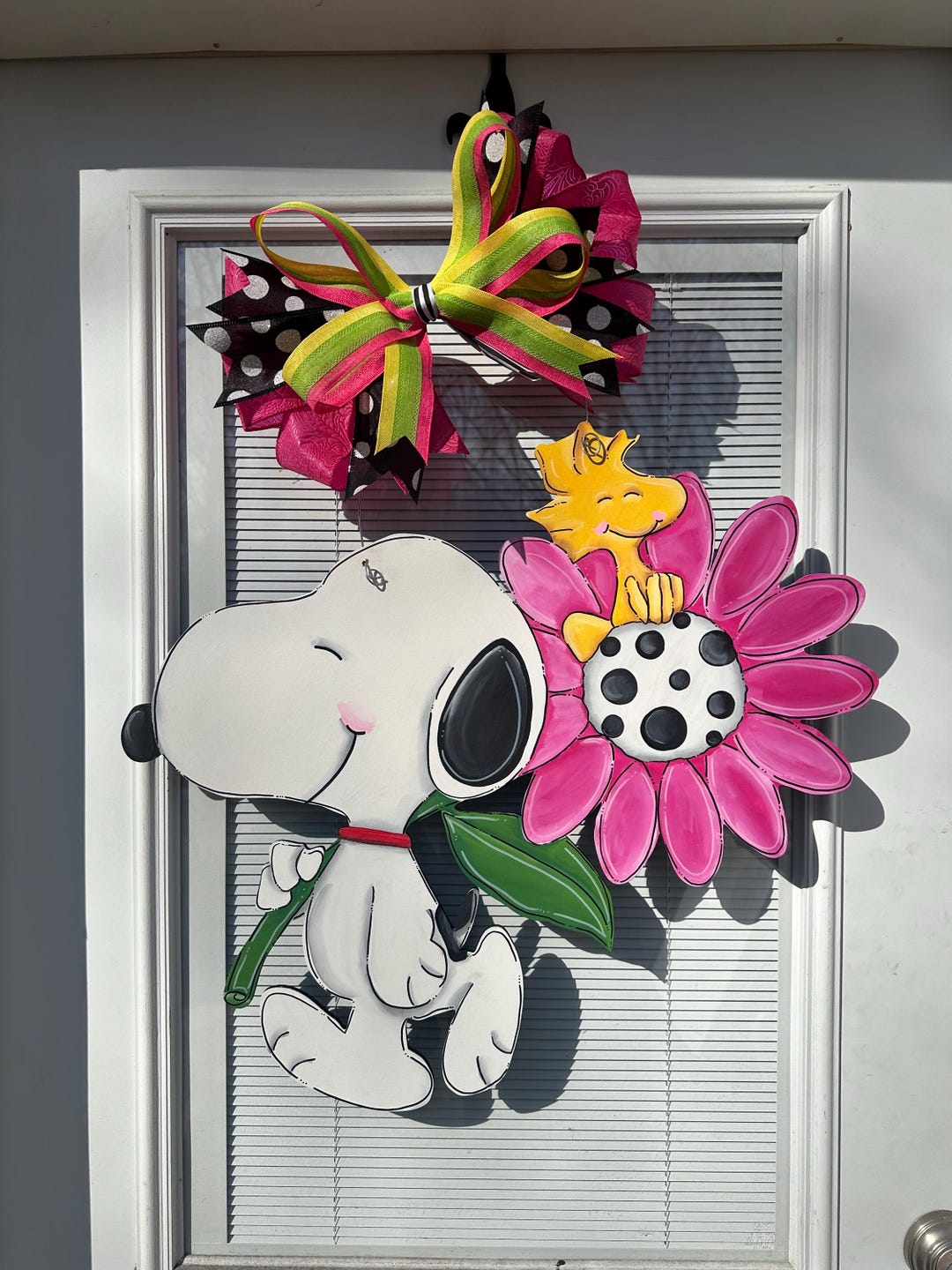 Spring Snoopy With Flower - Etsy