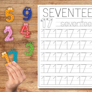 Number Alphabet Tracing Worksheets, ABC Pre Handwriting Practice, 0-20 ...