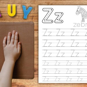Number Alphabet Tracing Worksheets, ABC Pre Handwriting Practice, 0-20 ...