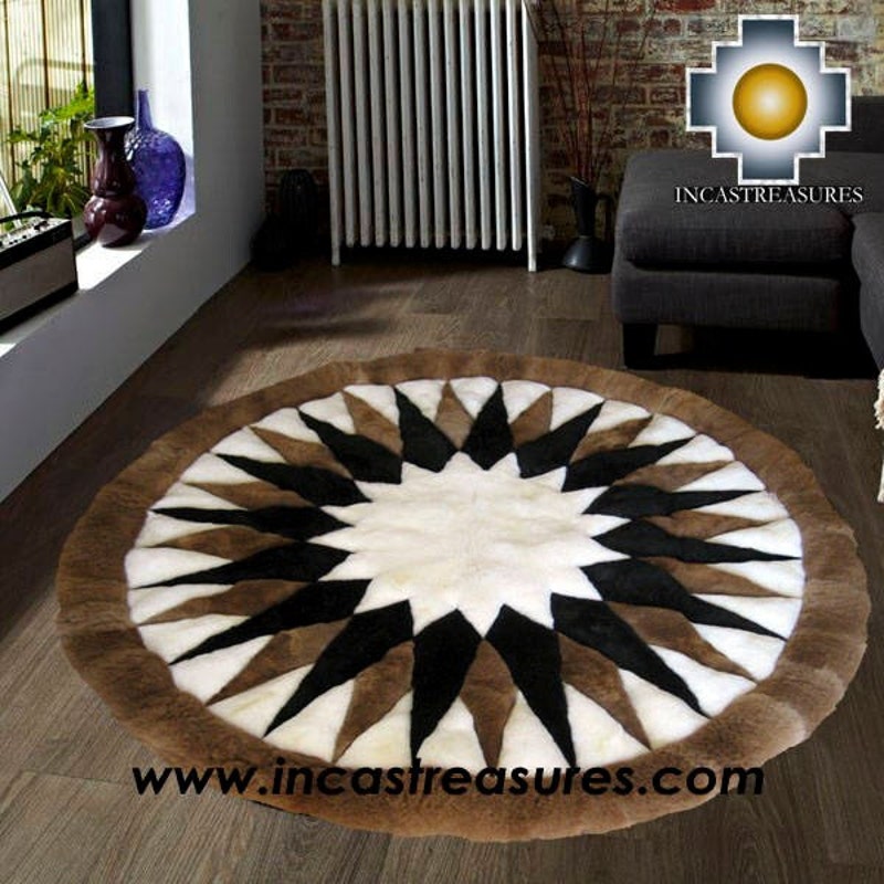 Fluffy Circle Rug - Etsy