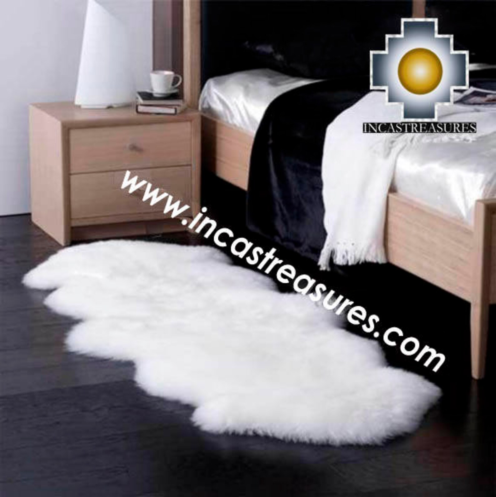100% Baby Alpaca Fur Rug Bedside FREE SHIPPING Worldwide - Etsy