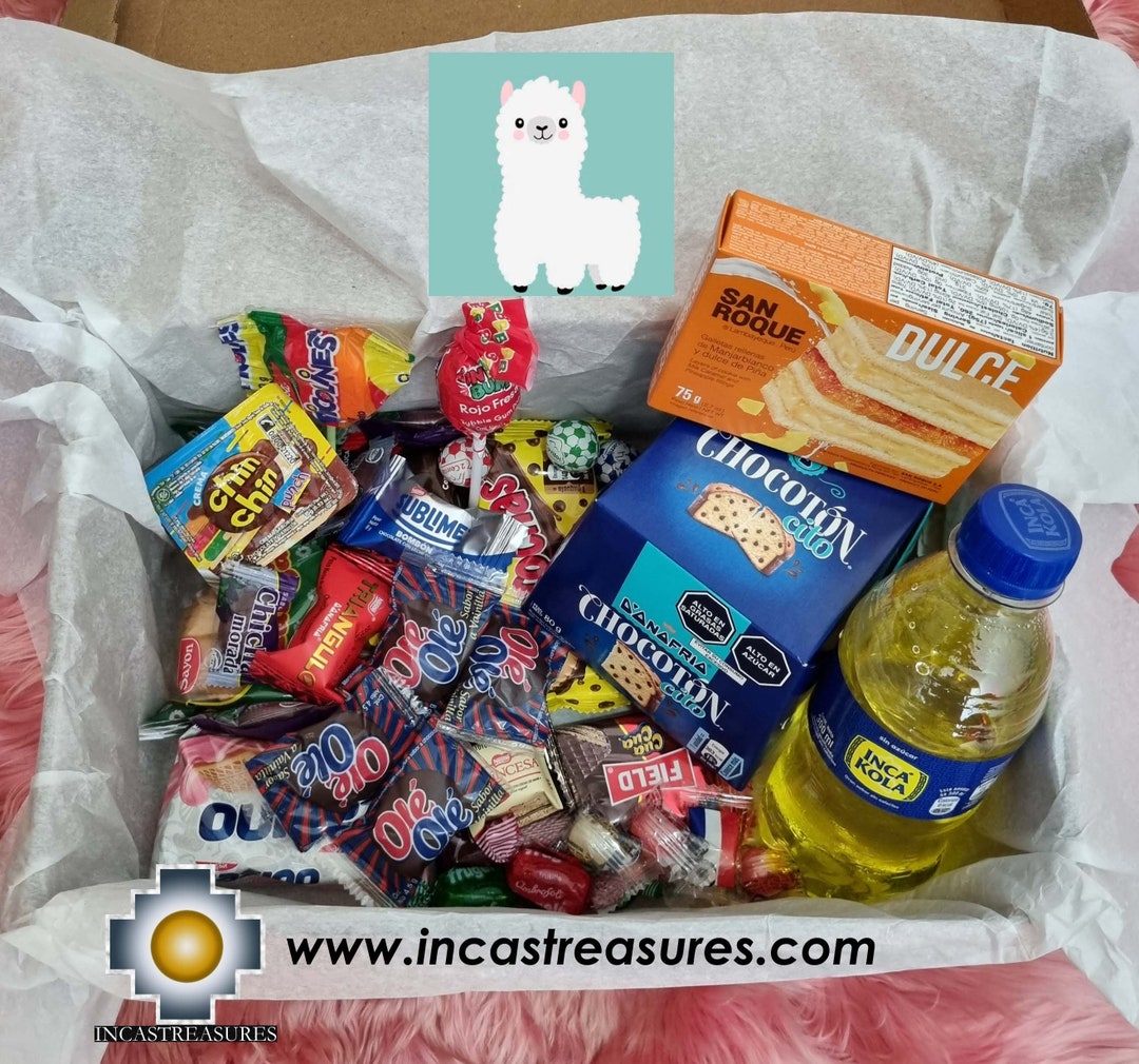 The Best Peruvian Candy 26 UNITS, Gift Box, a Piece of Peru , Inca Kola ...