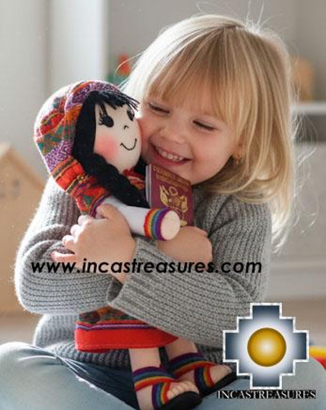 Handmade Peruvian Andean Doll – Josefina, Cotton Wool Toy - Etsy