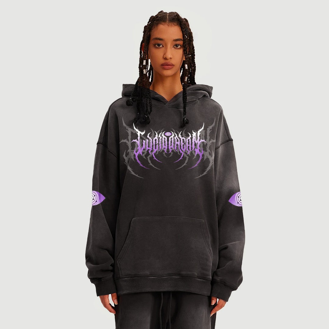 Sasuke Rinnegan Sharingan Naruto SUN FADED High-quality Hoodie Unisex ...