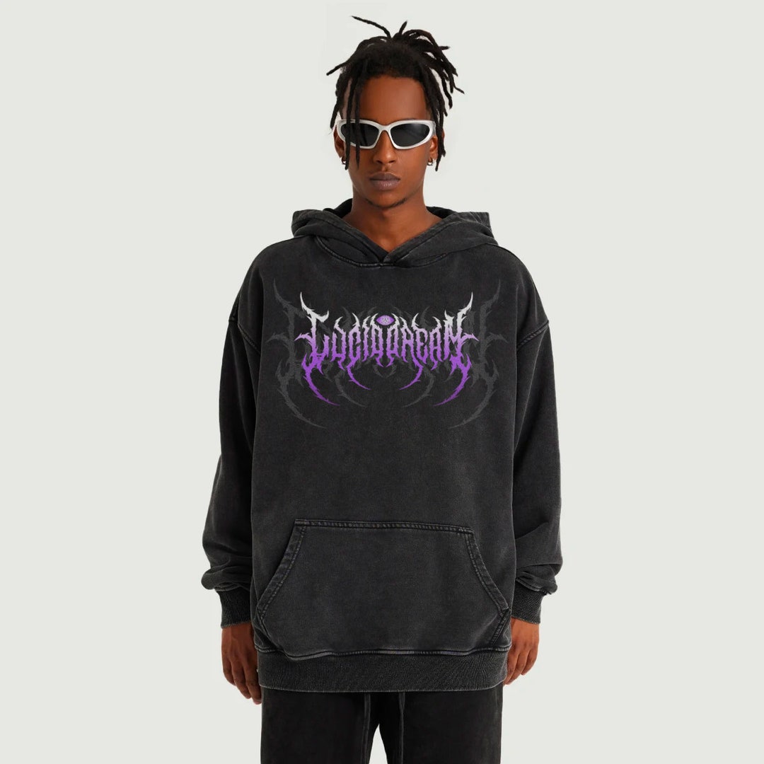 Sasuke Rinnegan Sharingan Naruto High-quality Hoodie Unisex Black and ...