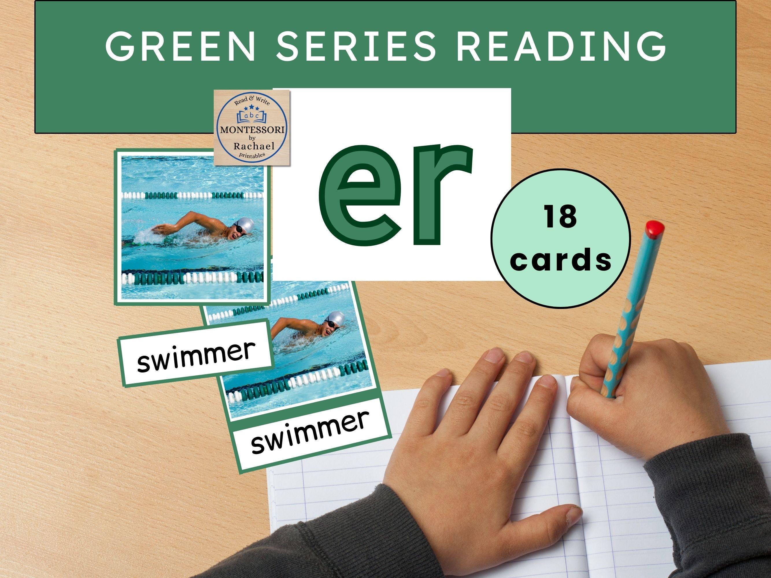 Montessori Flashcard ER Sound Card Teaching Material Printable ...