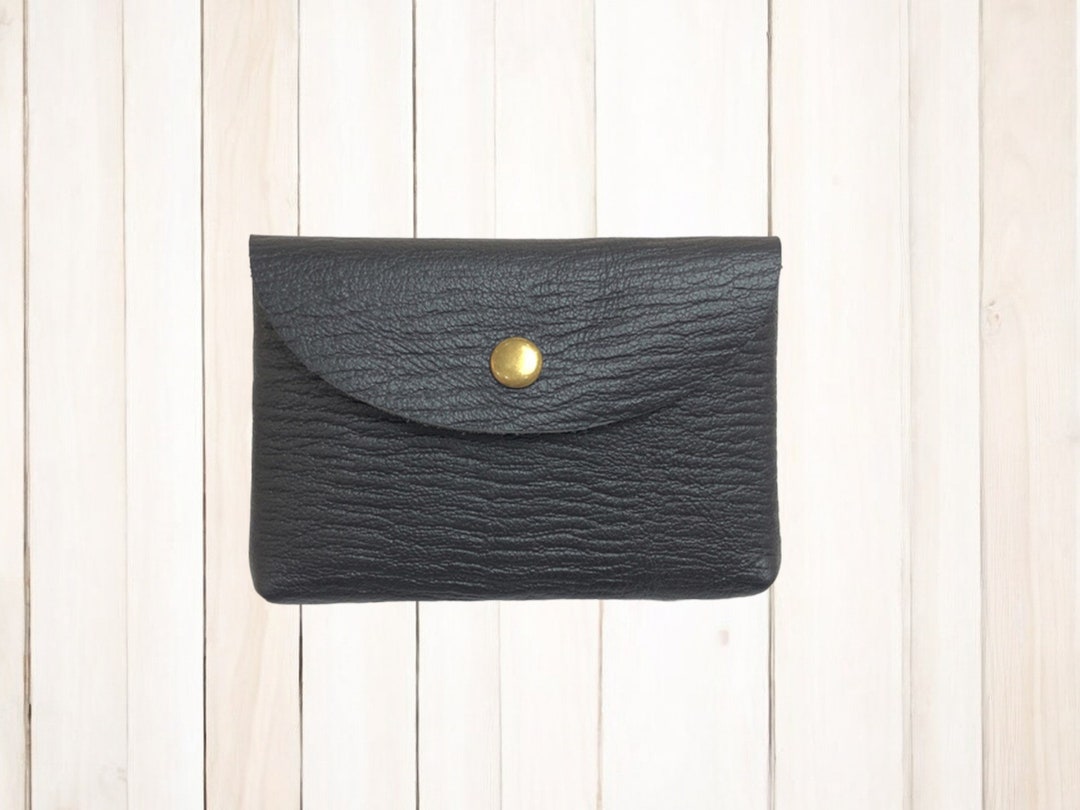 Stylish Buttoned Coin Purse Hand Carry Card Wallet Fashionable Pouch - Etsy