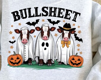 Bull Sheet Png, Retro Halloween Png, Funny Halloween Png, Bull Png ...