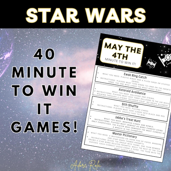 May the 4th Be With You Party Favors - Etsy