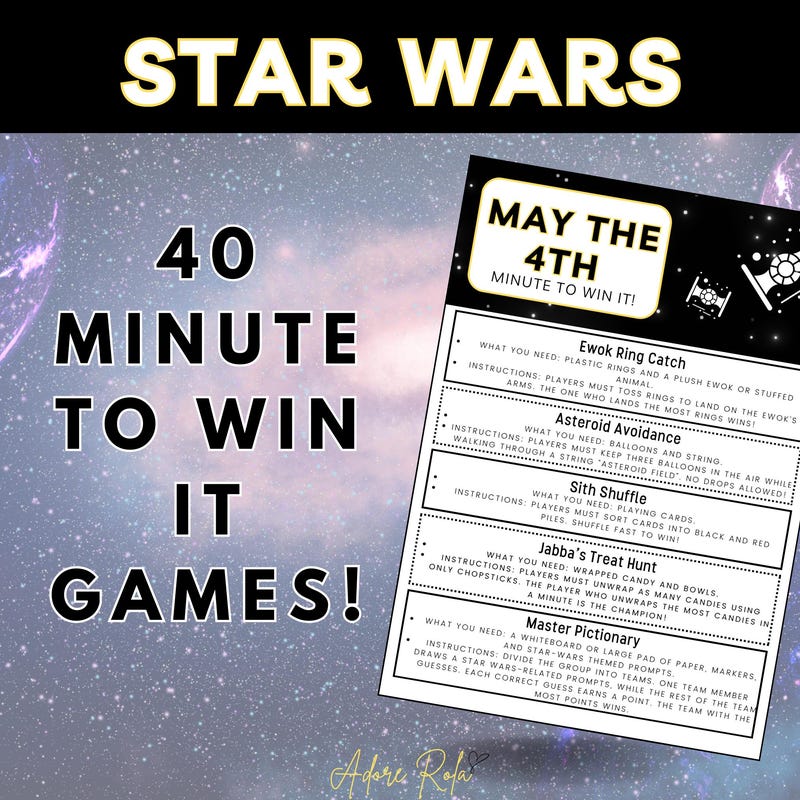 May the 4th Be With You Party Favors - Etsy