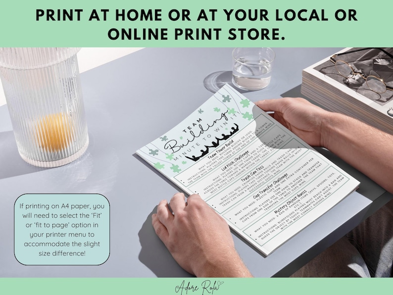 Team Building Minute to Win It Games - 40 Fun & Printable Minute to Win ...