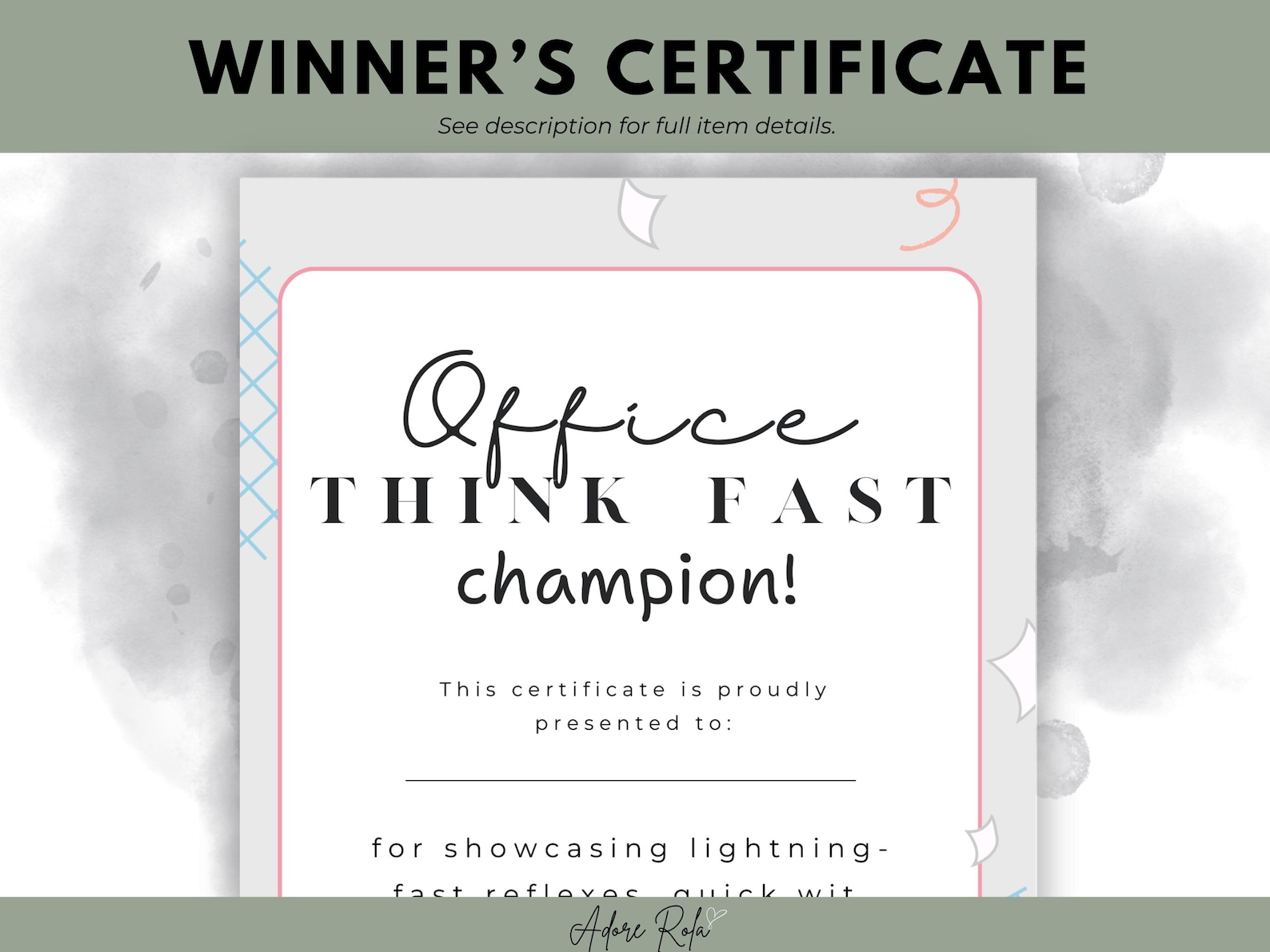 Office Think Fast Game - Printable Team Activity | 144 Question ...