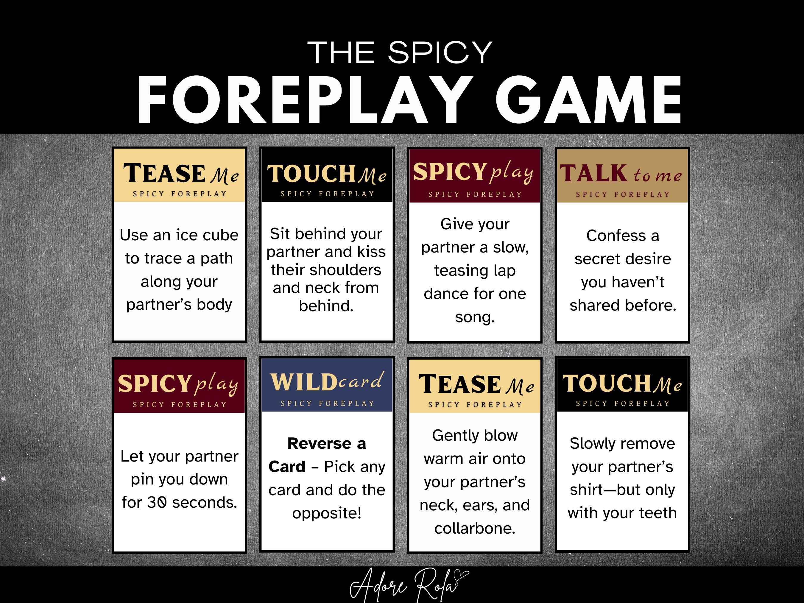 The Ultimate Foreplay Card Game for Couples | Instant Download ...