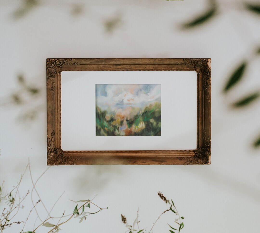 Simply in Harmony, Horizontal Fine Art Print Reproduction of a ...