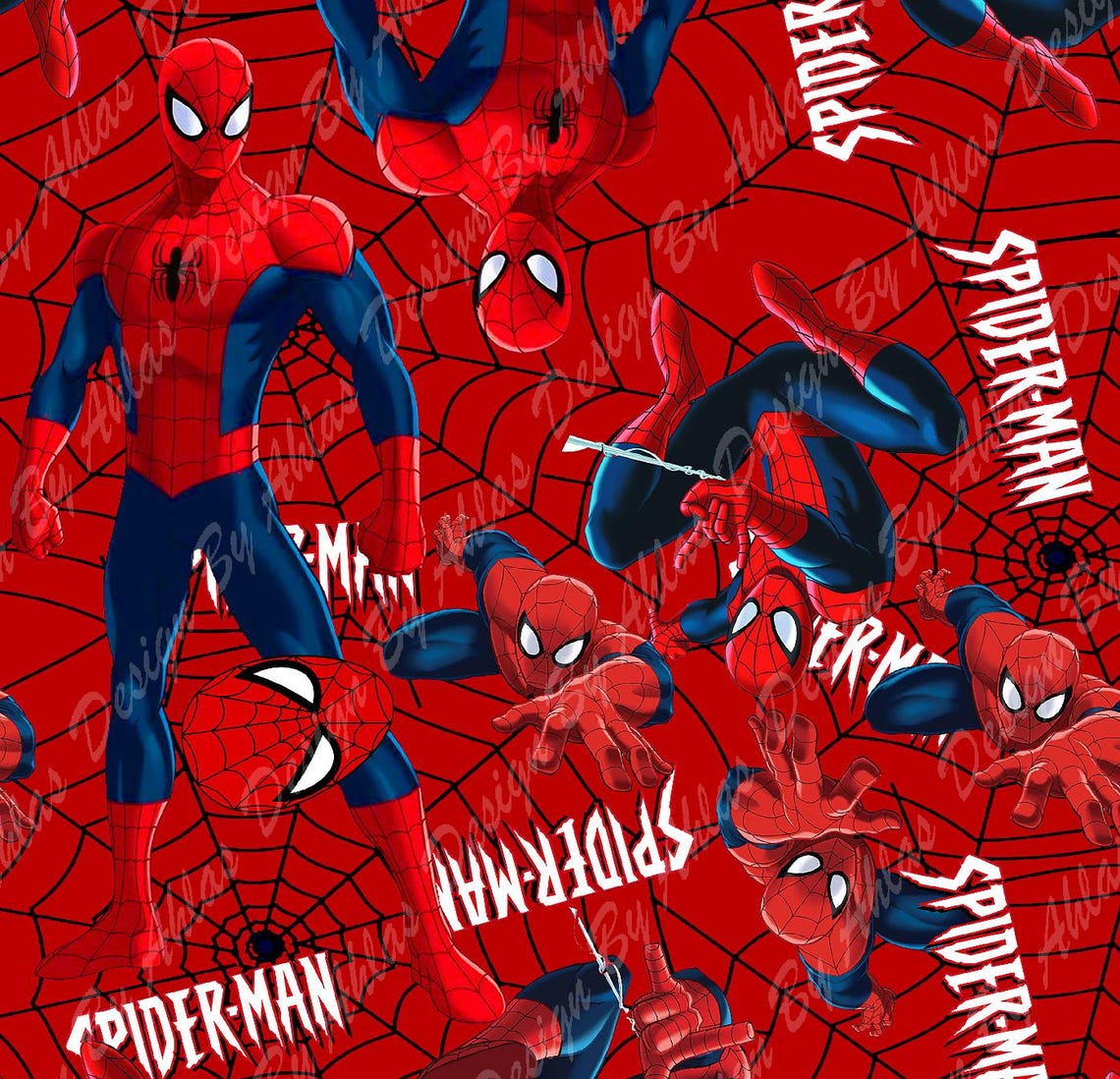 SPIDERMAN SEAMLESS PATTERN - Etsy