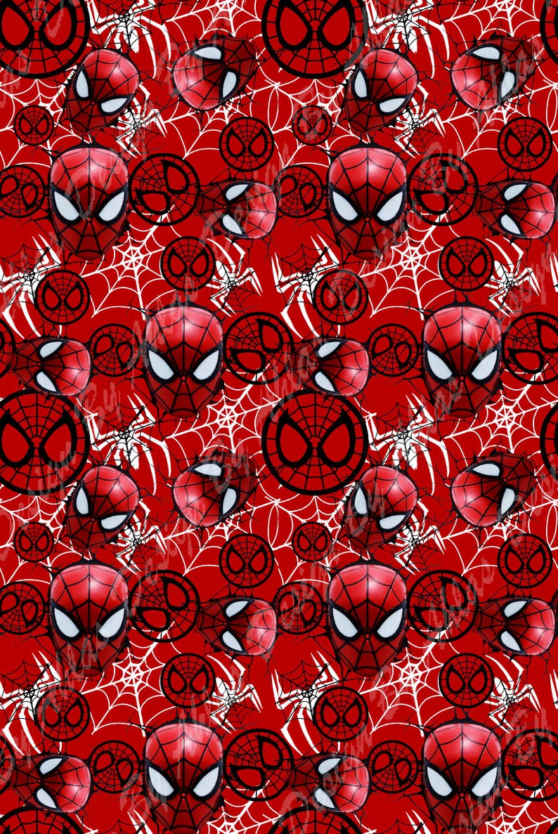 SPIDERMAN SEAMLESS PATTERN - Etsy