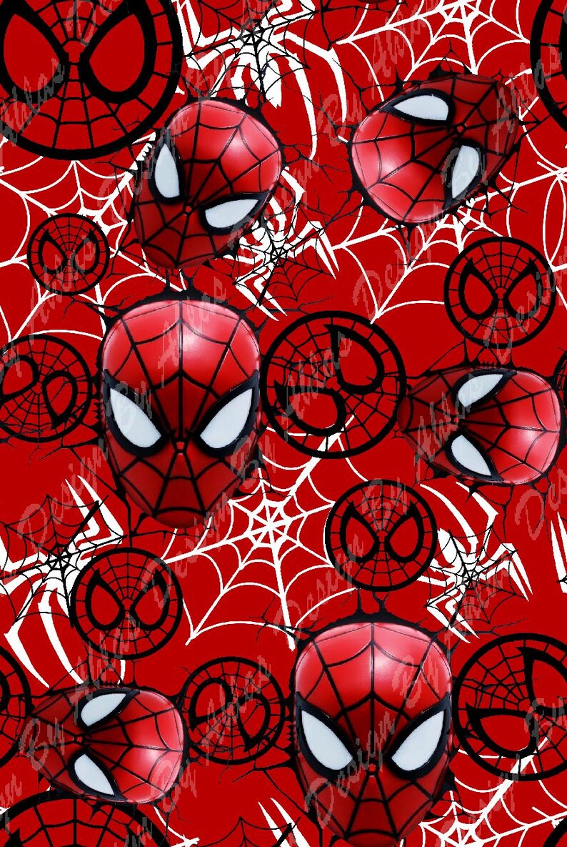 SPIDERMAN SEAMLESS PATTERN - Etsy