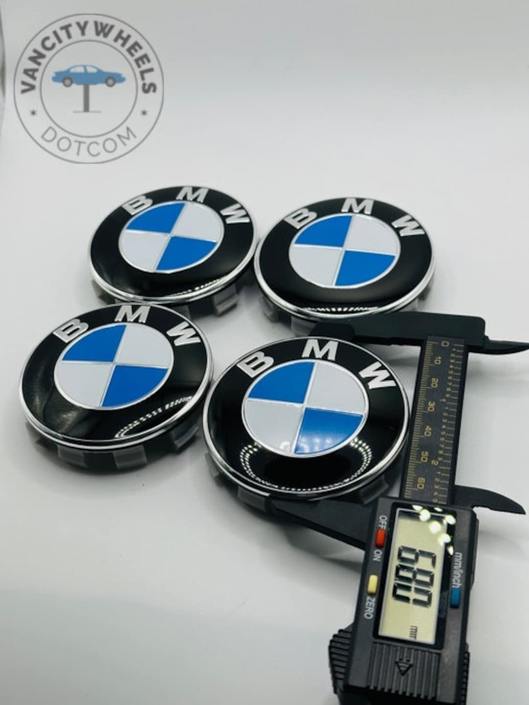Set of 4 Bmw Alloy Wheel Center Caps 68mm, Center Hub Caps for Bmw Cars ...