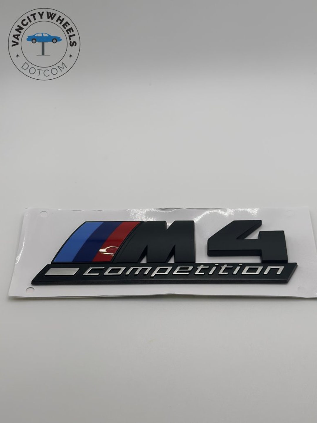 BMW M4 Competition Matte Black Emblem Badge 13040mm - Etsy