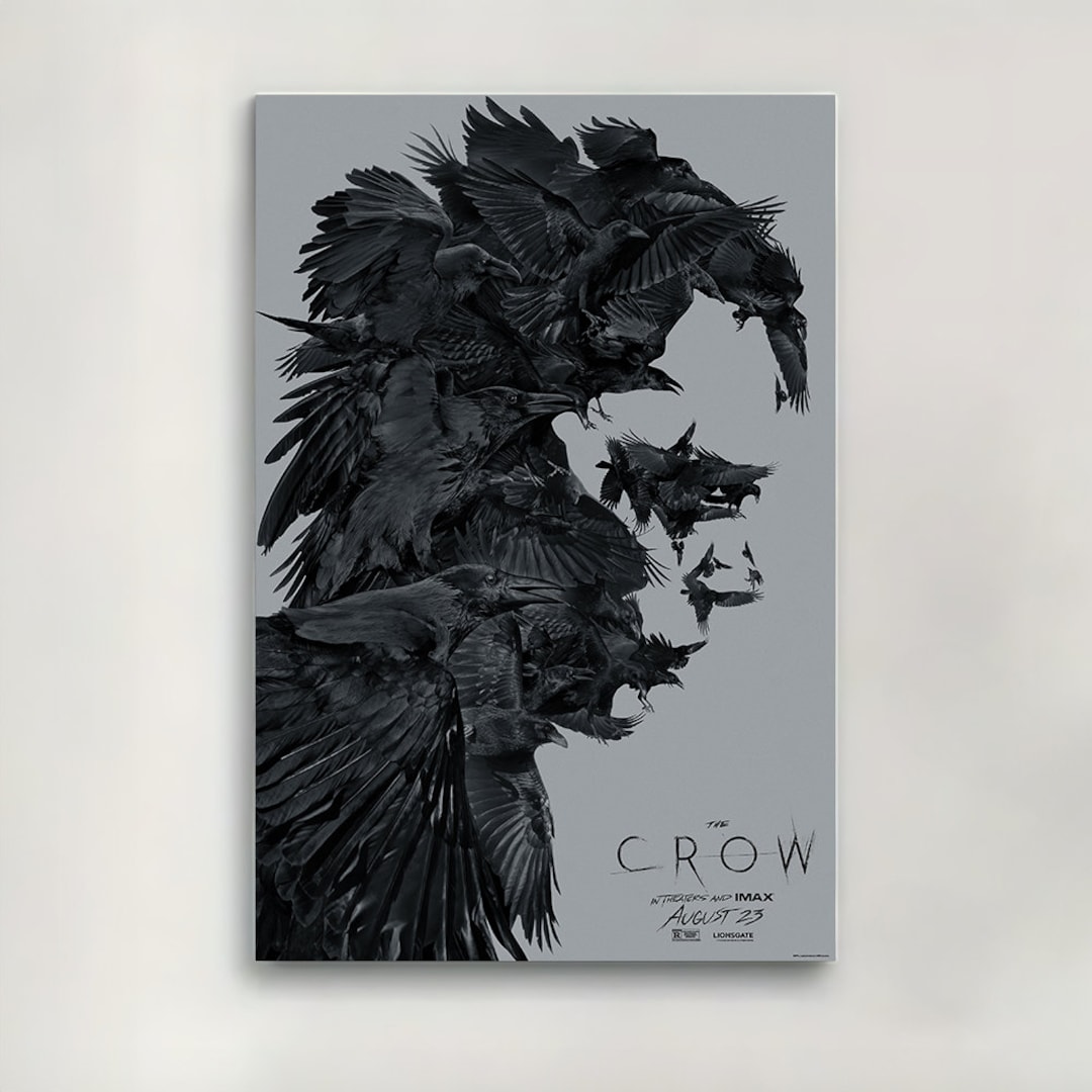 The Crow Movie Poster,room Decor Wall Art Print,home Decor Poster,film ...