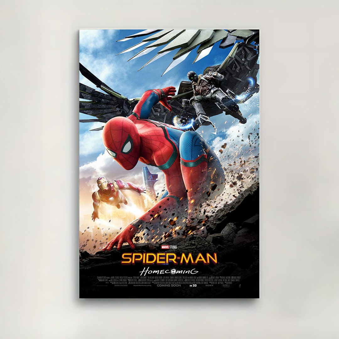Spider-man Homecoming Movie Poster,room Decor Wall Art Print,home Decor ...