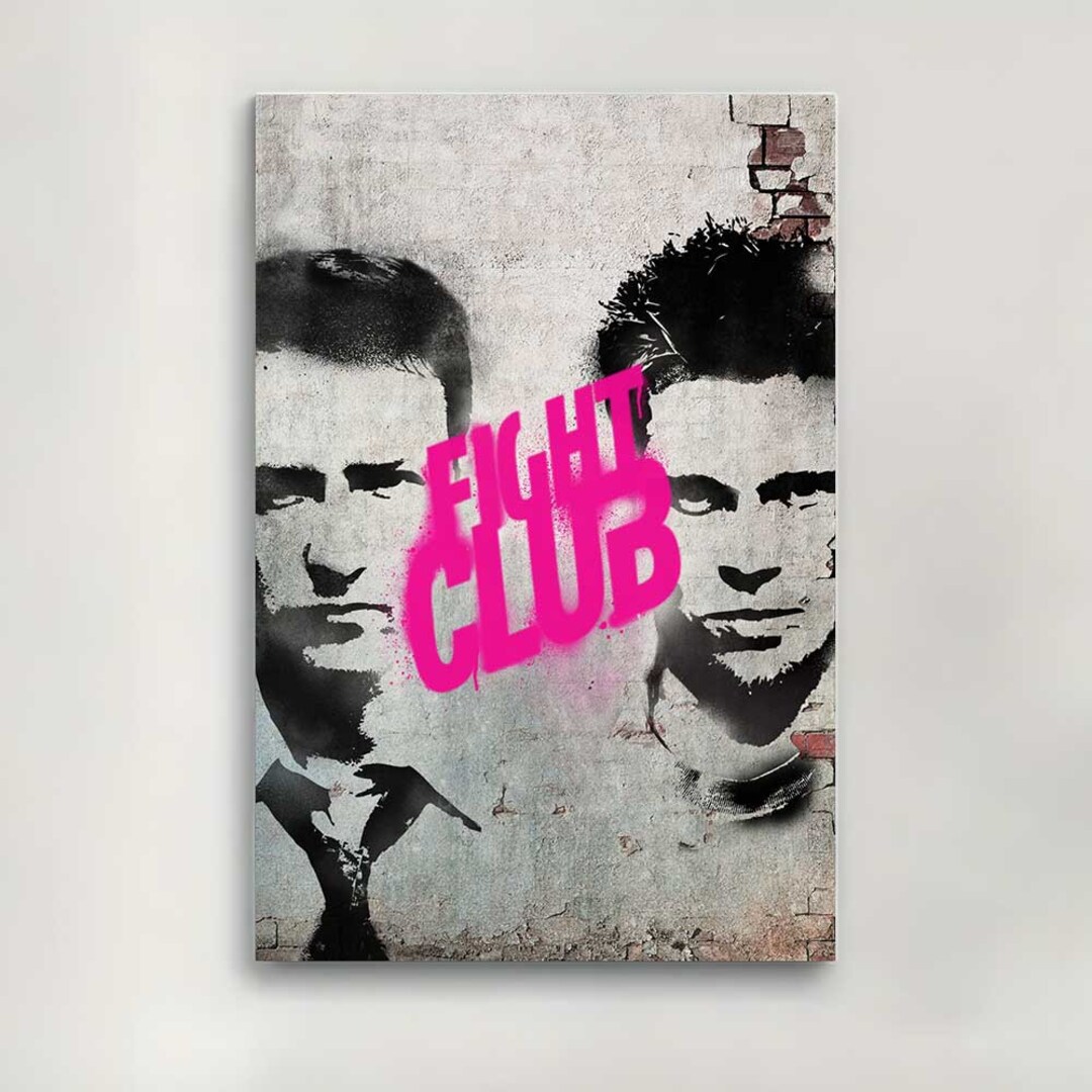 Fight Club Movie Poster,room Decor Wall Art Print,home Decor Poster ...