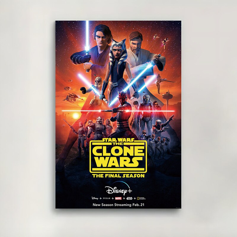 Clone Wars Poster - Etsy