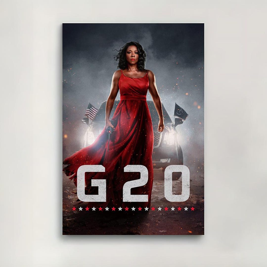G20 2025 Movie Poster,room Decor Wall Art Print,home Decor Poster,film ...
