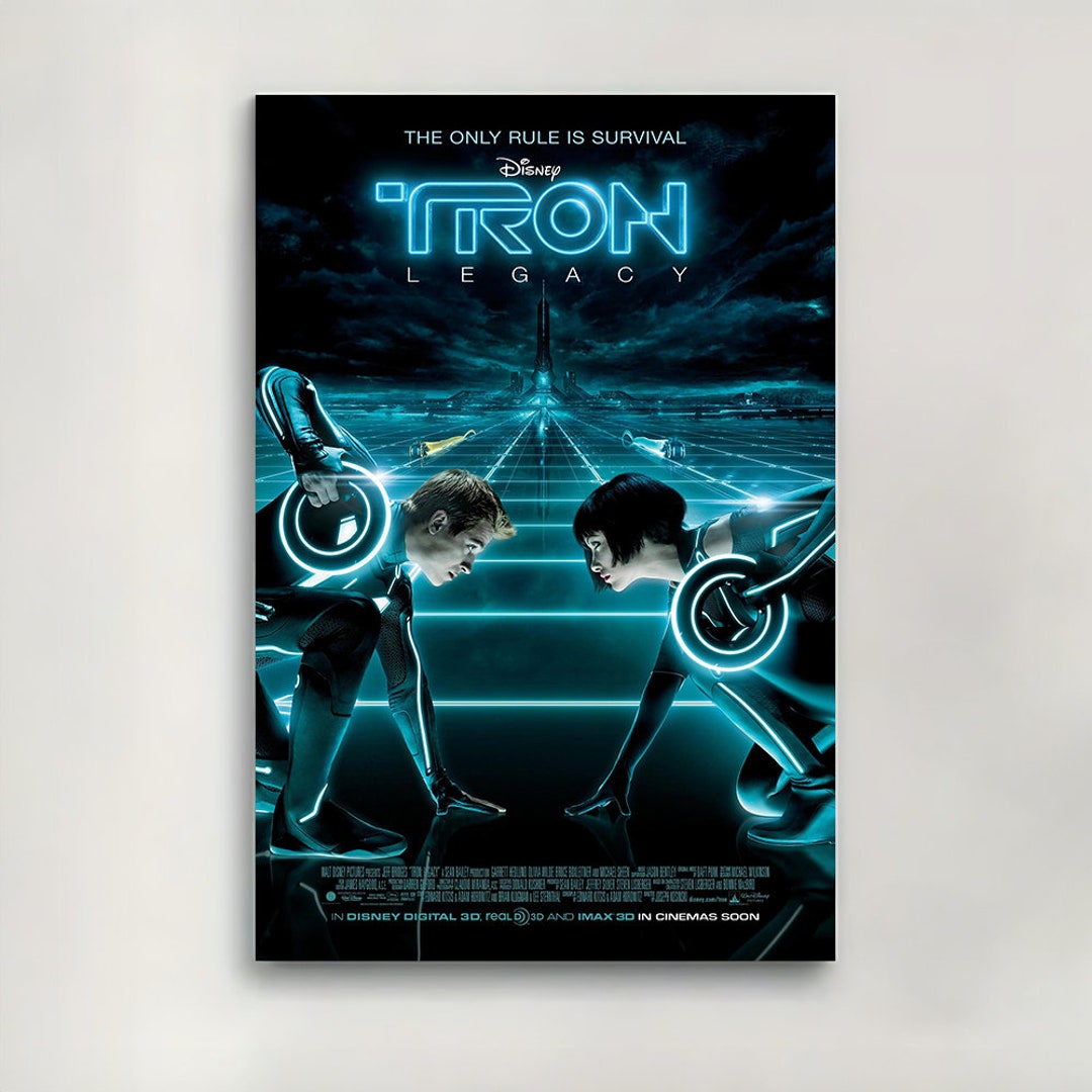 Tron Legacy Movie Poster,room Decor Wall Art Print,home Decor Poster ...