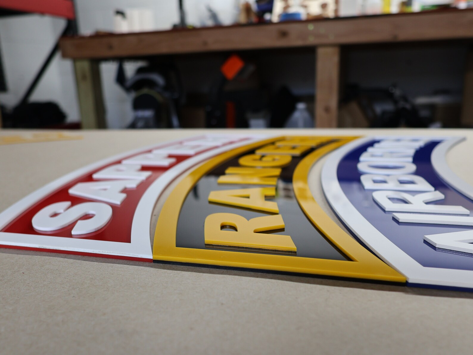 US Army Ranger Ab Crylic Sign , US Military Memorabilia, RLTW, Army ...