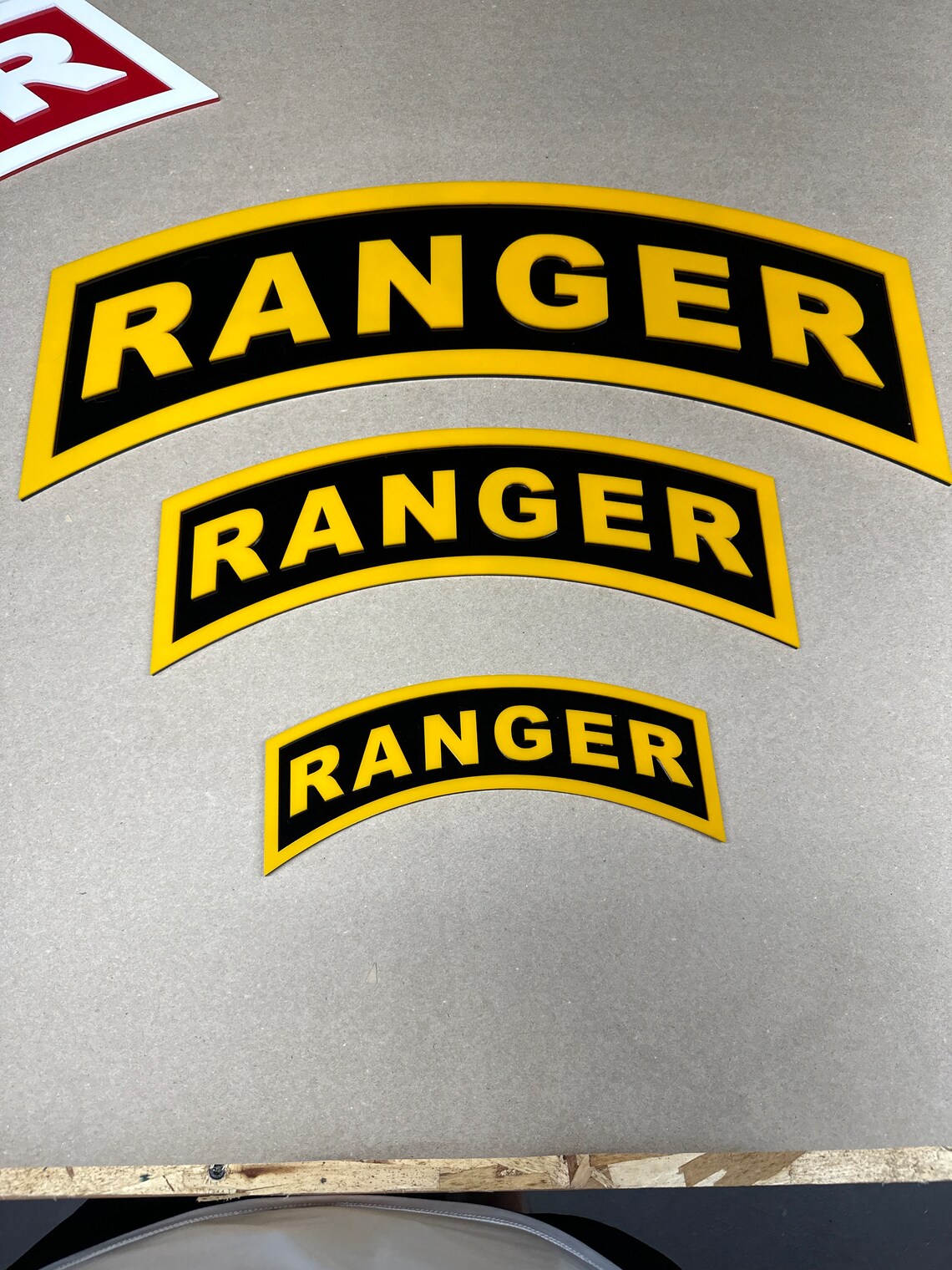 US Army Ranger Ab Crylic Sign , US Military Memorabilia, RLTW, Army ...
