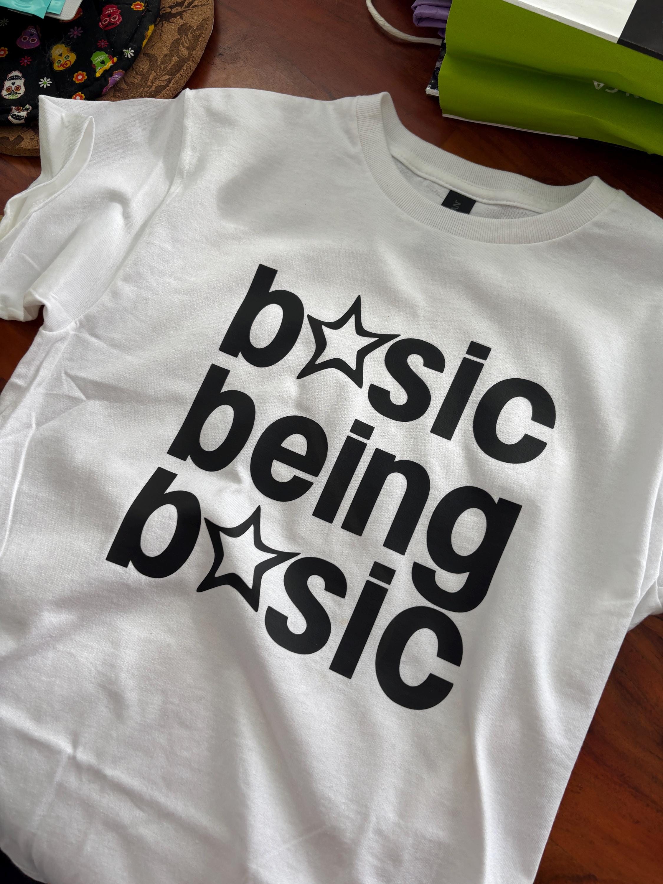 Basis Being Basic DJO Baby Tee - Etsy