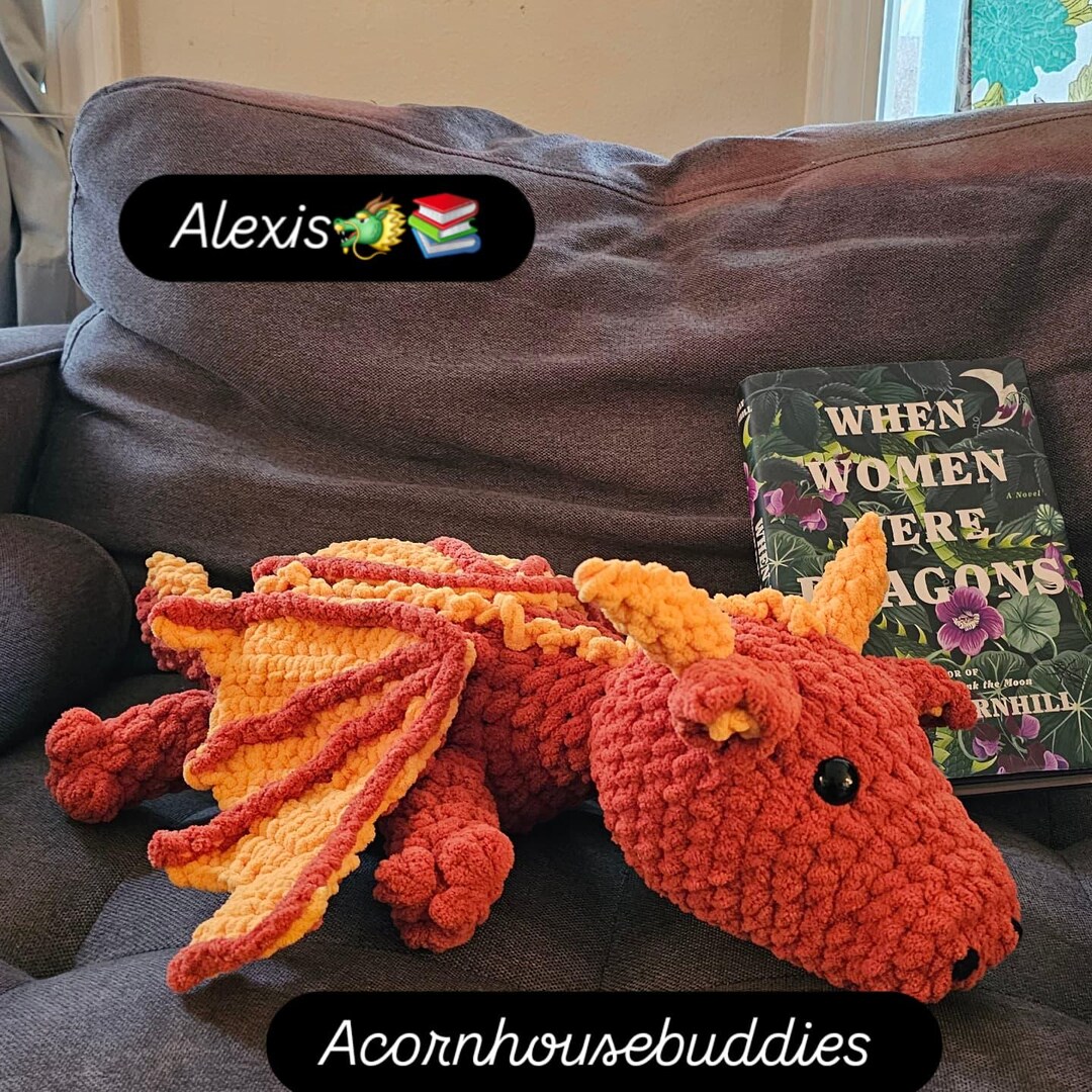 Alexis, the Dragon Librarian - Etsy