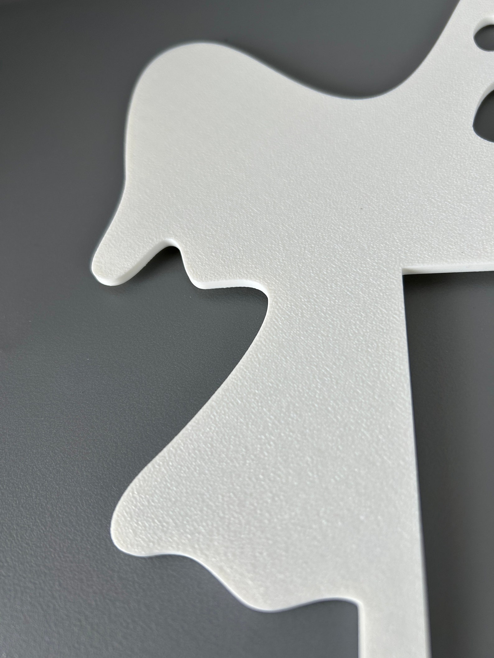 Halloween Spooky Ghost Sign Door Corner Scary Decoration Fall Decor 3D ...