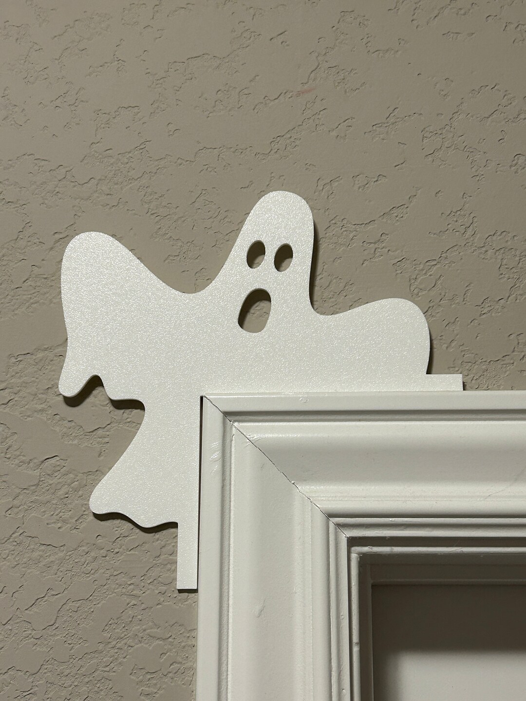 Halloween Spooky Ghost Sign Door Corner Scary Decoration Fall Decor 3D ...